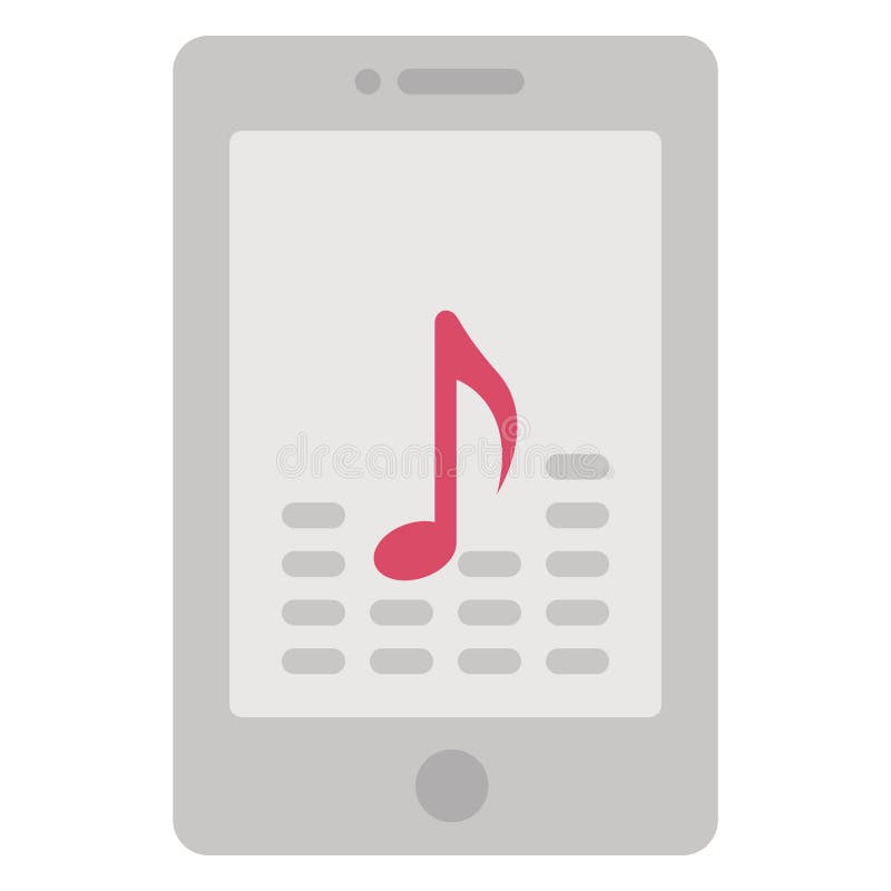 Media Player, Mobile App Line Style Vector Icon Which Can Easily Modify ...