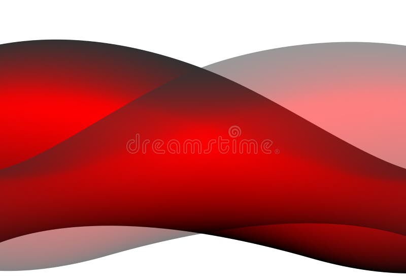 Red Vector Template Abstract Background with Curves Lines for Flyer ...