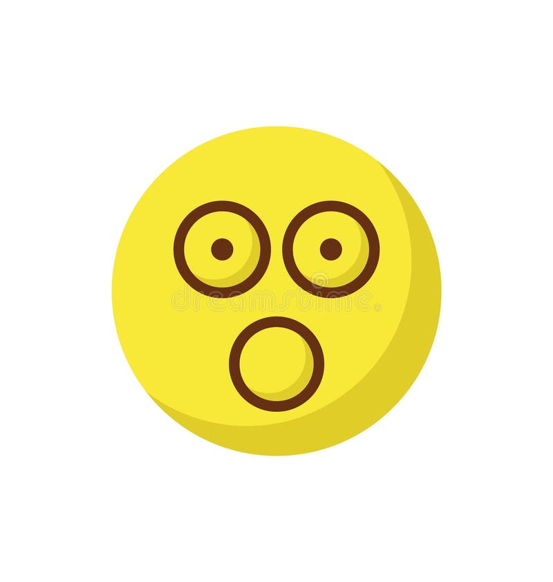 Temper, Amazed Color Vector Icon Which Can Easily Modify or Edit Stock ...