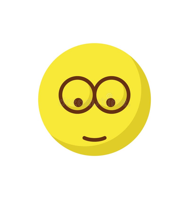 Baffled Emoticon, Stare Emoticon Color Vector Icon Which Can Easily ...