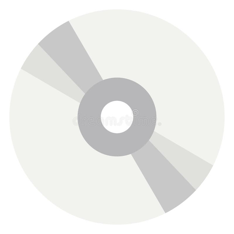 Compact Disk Color Vector Icon Which Can Easily Modify or Edit Stock ...