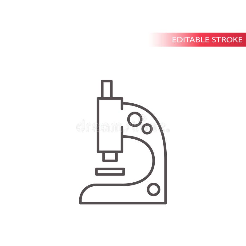 Microscope, Science Laboratory Symbol Stock Vector - Illustration of ...