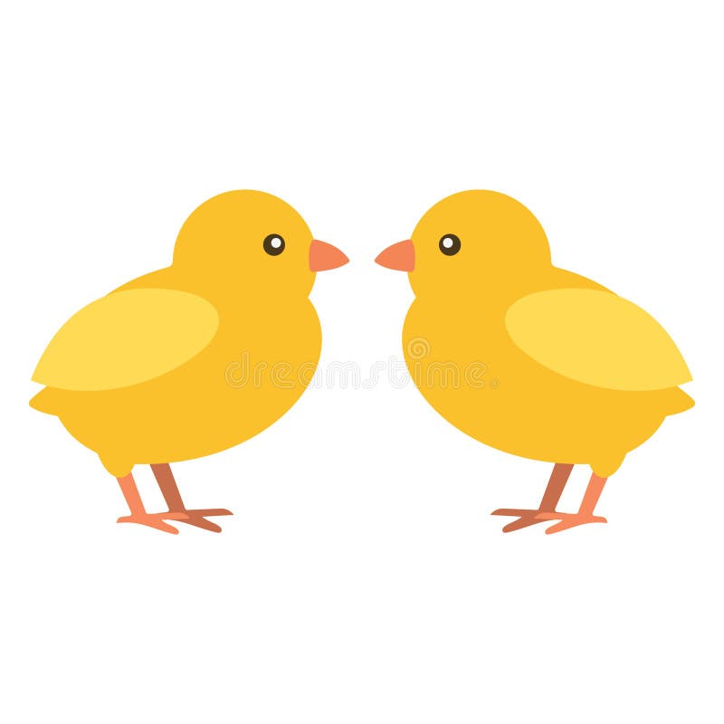 Chicks Vector Icon Illustration Which Can Easily Modify or Edit Stock ...