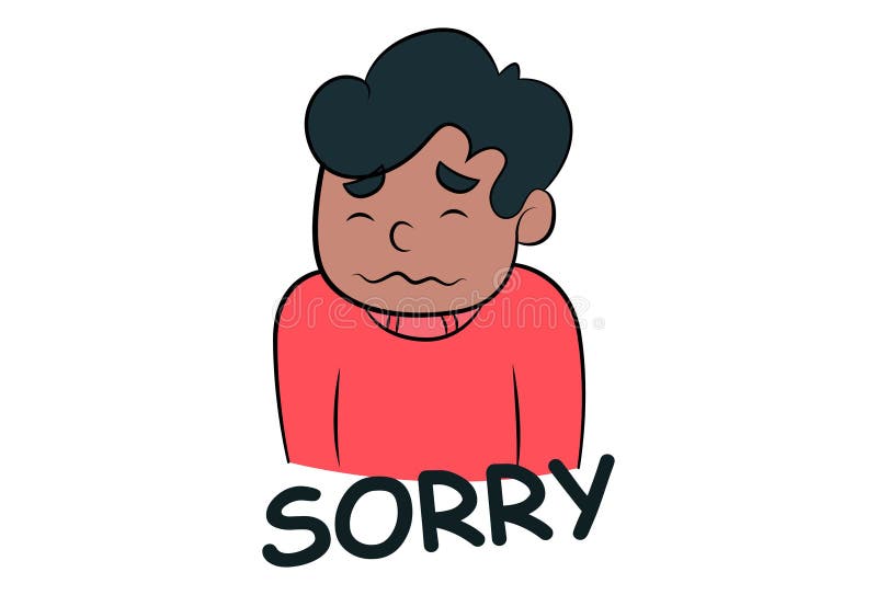 Boy Sorry Stock Illustrations – 492 Boy Sorry Stock Illustrations ...