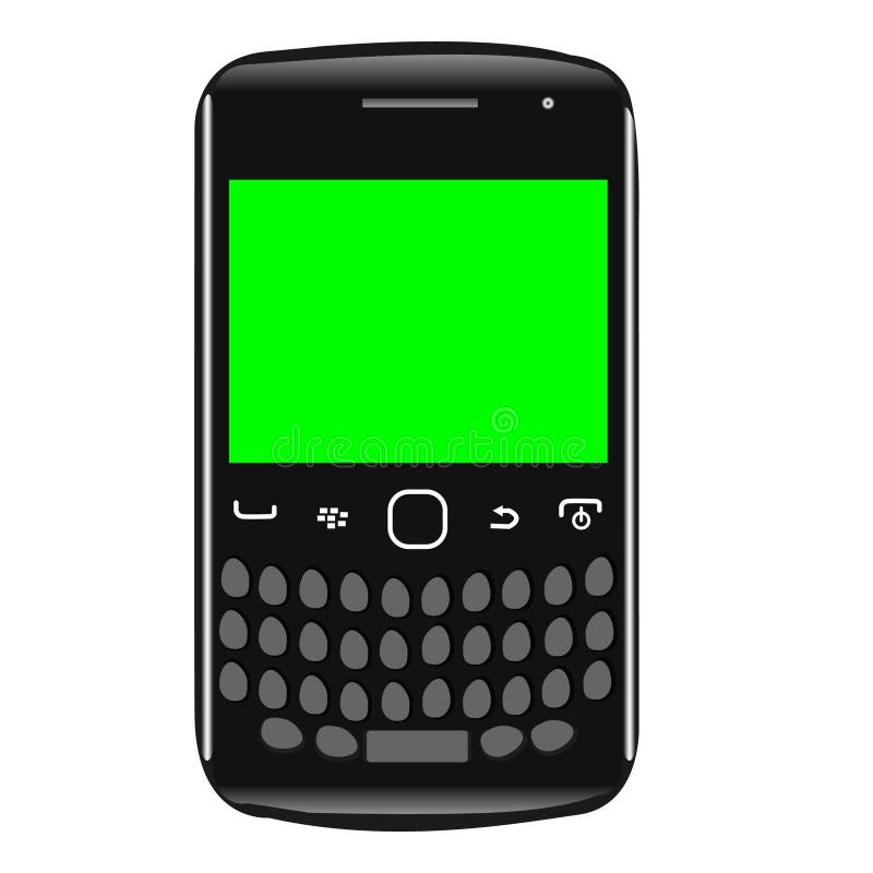 Old mobile phone vector stock vector. Illustration of communication ...