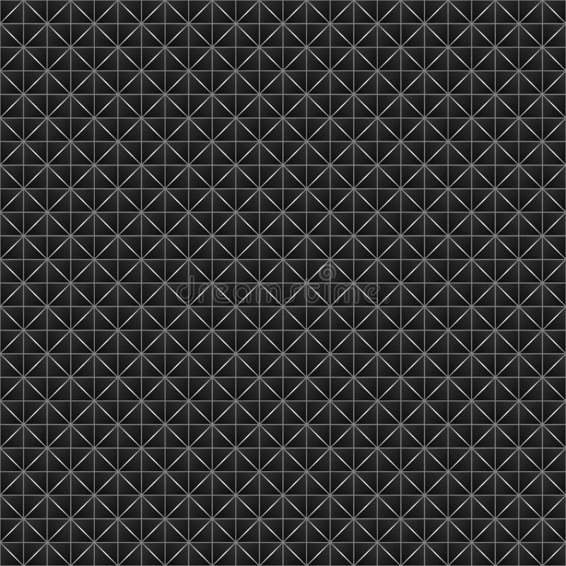 Dark Black Geometric Grid Background Modern Dark Carbon Texture Stock ...