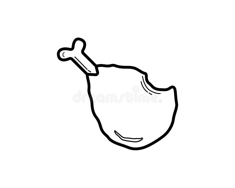 Illustration Graphic of Fired Chicken Stock Illustration - Illustration ...