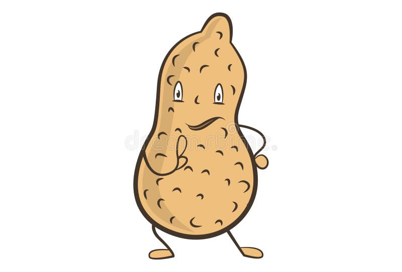 Groundnut Character Stock Illustrations – 154 Groundnut Character Stock ...