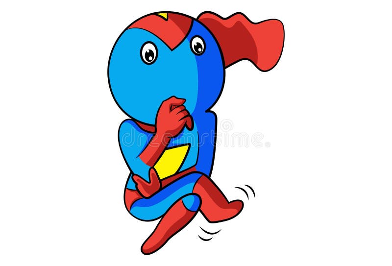 Hero Thinking Stock Illustrations – 640 Hero Thinking Stock ...