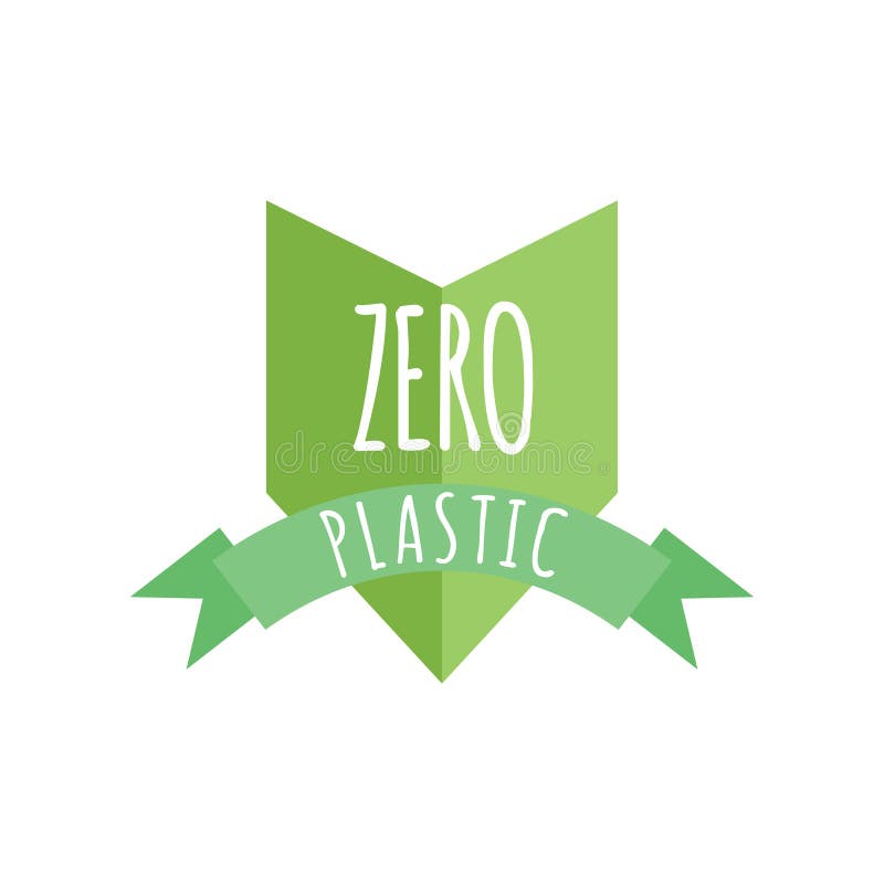 Zero Waste Organic Products Stickers, Eco Friendly Template Concept ...