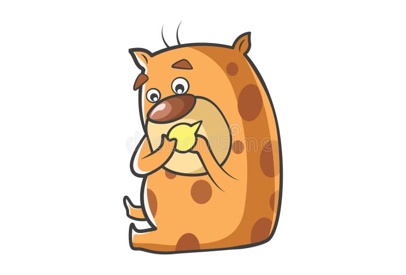 Vector Cartoon Illustration of Character Stock Vector - Illustration of ...