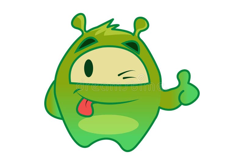 Alien Thumbs Up Stock Illustrations – 65 Alien Thumbs Up Stock ...