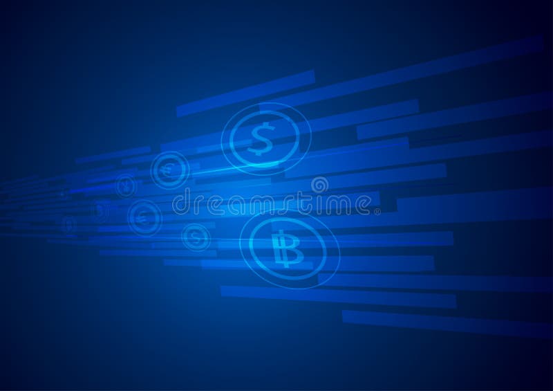 Money transfer background stock illustration. Illustration of abstract ...