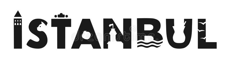 Istanbul. Logo Design for the Istanbul City, Turkey Stock Vector ...