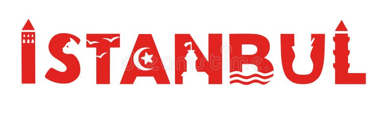 Istanbul. City Logo Design for the Travel Promotion Stock Vector ...
