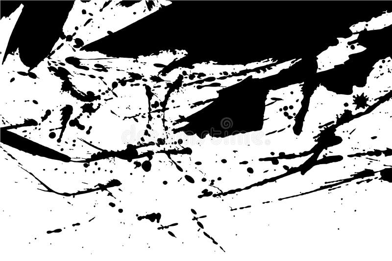 Texture Vector Abstract Ink on White Paper Background Stock ...