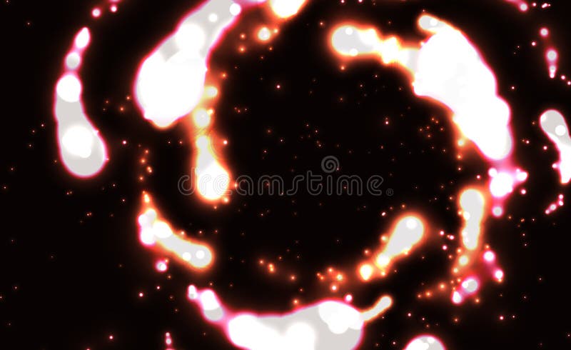 Abstract Digital Flare Frame. Stock Vector - Illustration of business ...