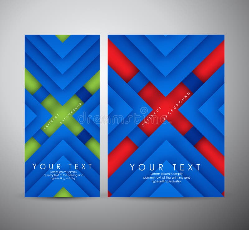 Abstract Modern Geometric Digital - Vector Background. Banner Business ...