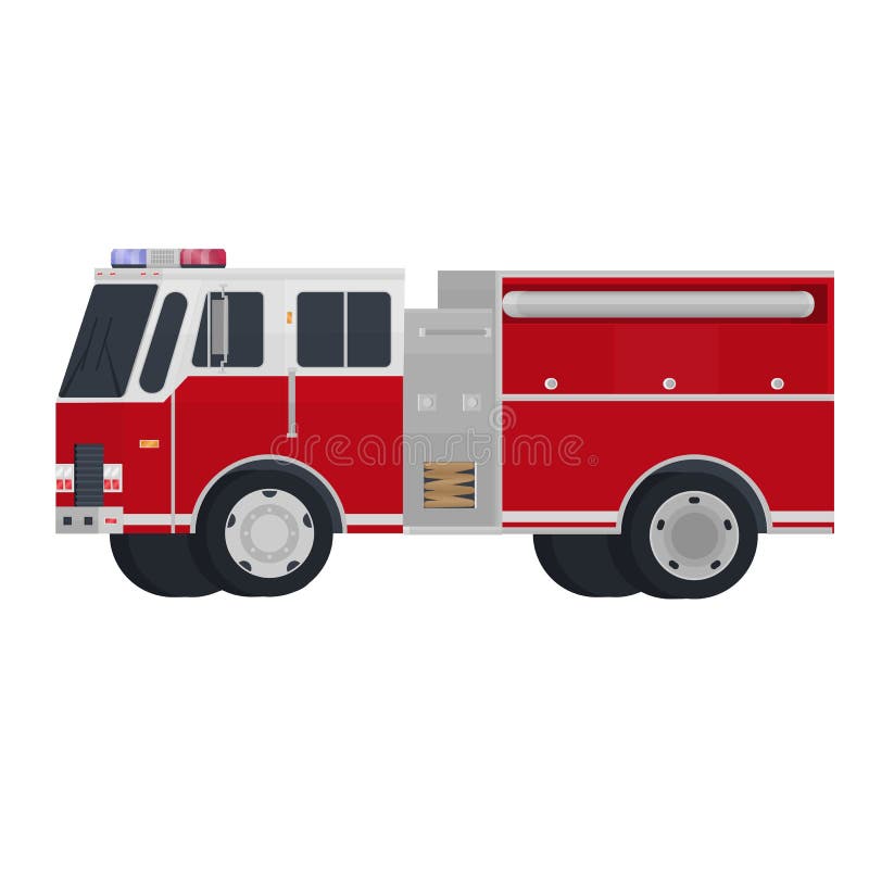 Fire Engine Lights Stock Illustrations – 161 Fire Engine Lights Stock ...
