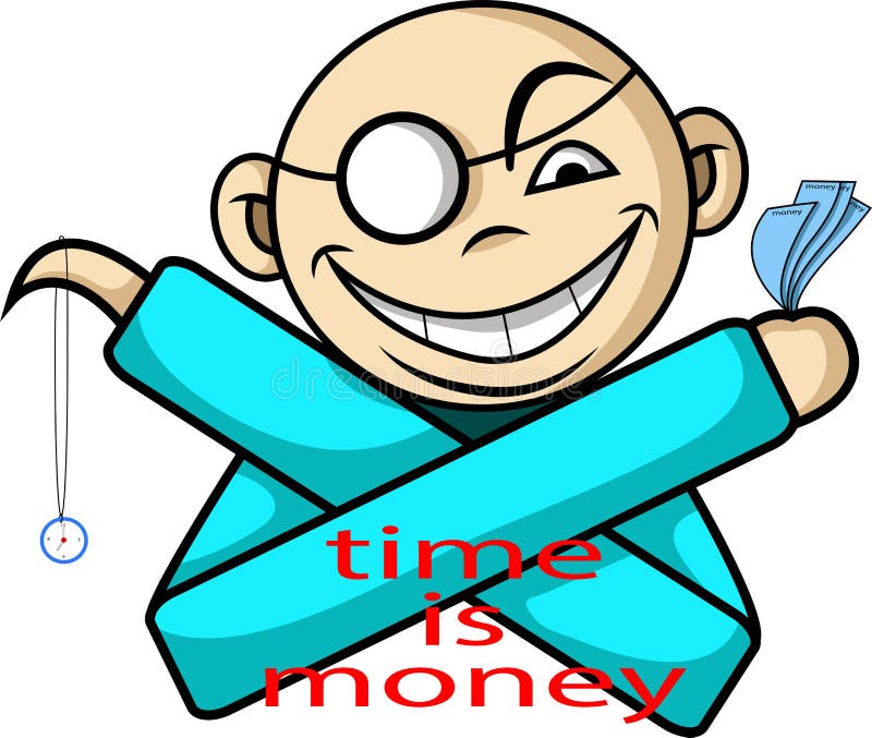 Inspiration from Time is Money Stock Vector - Illustration of ...
