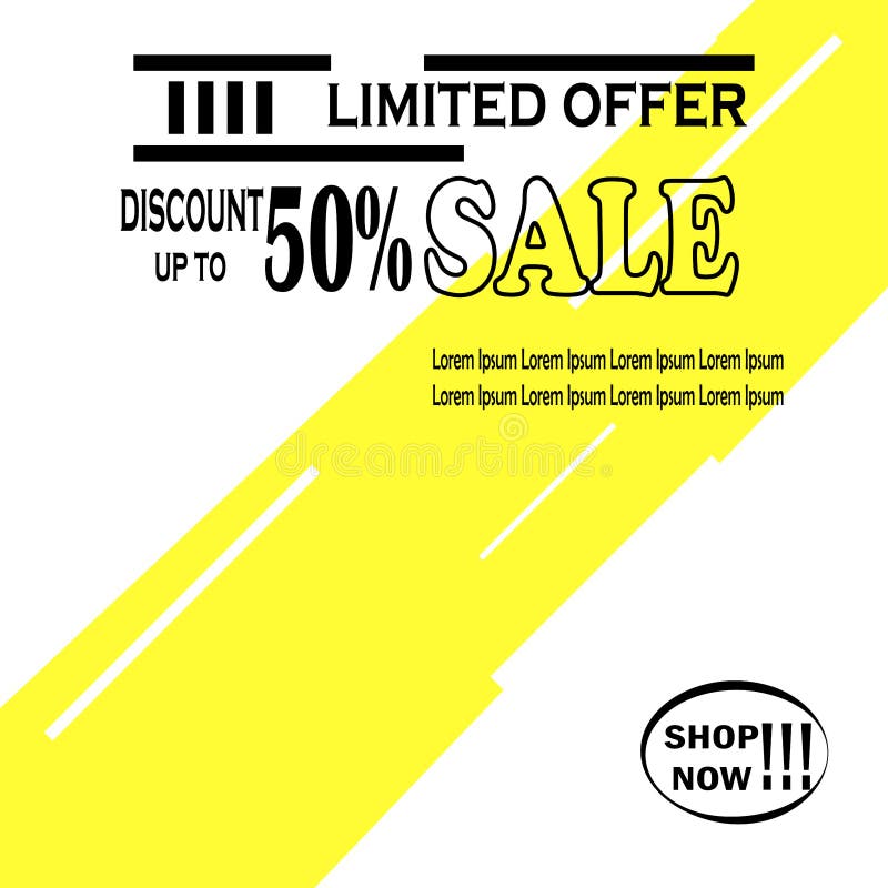 Professional Simple Modern Sale Social Media Banner Promotion Template ...