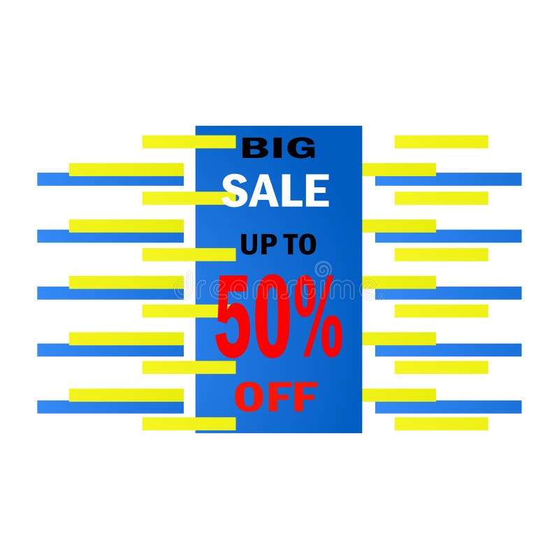 Modern Trendy Sale Banner Template Design. Stock Vector - Illustration ...