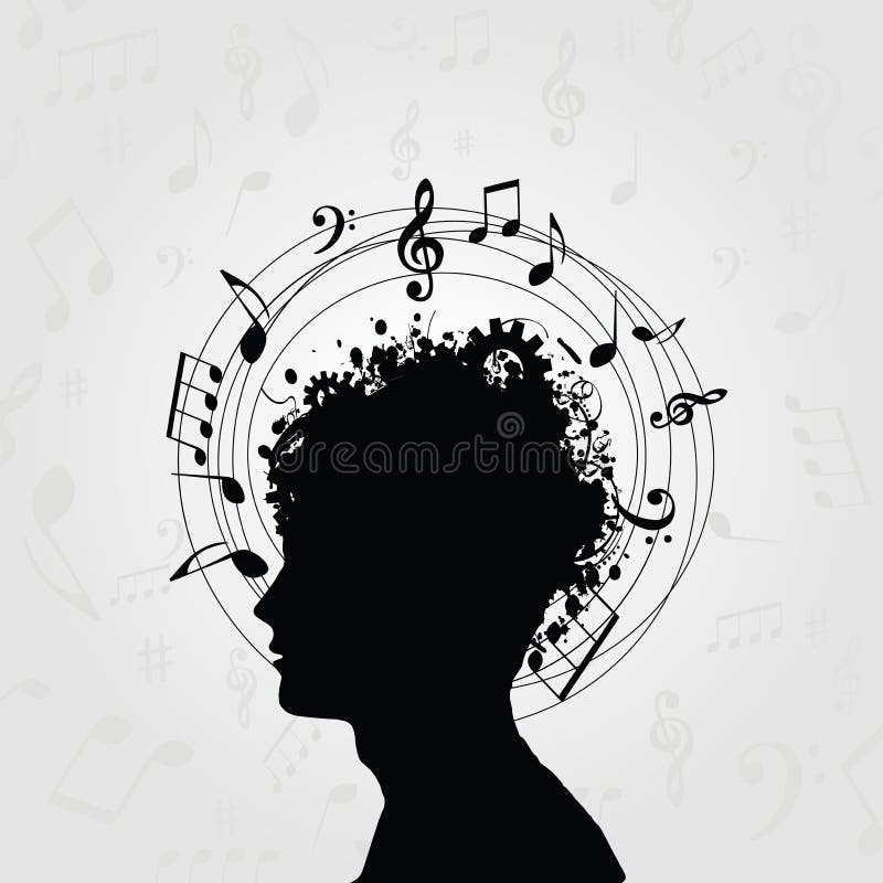 Head From Musical Notes