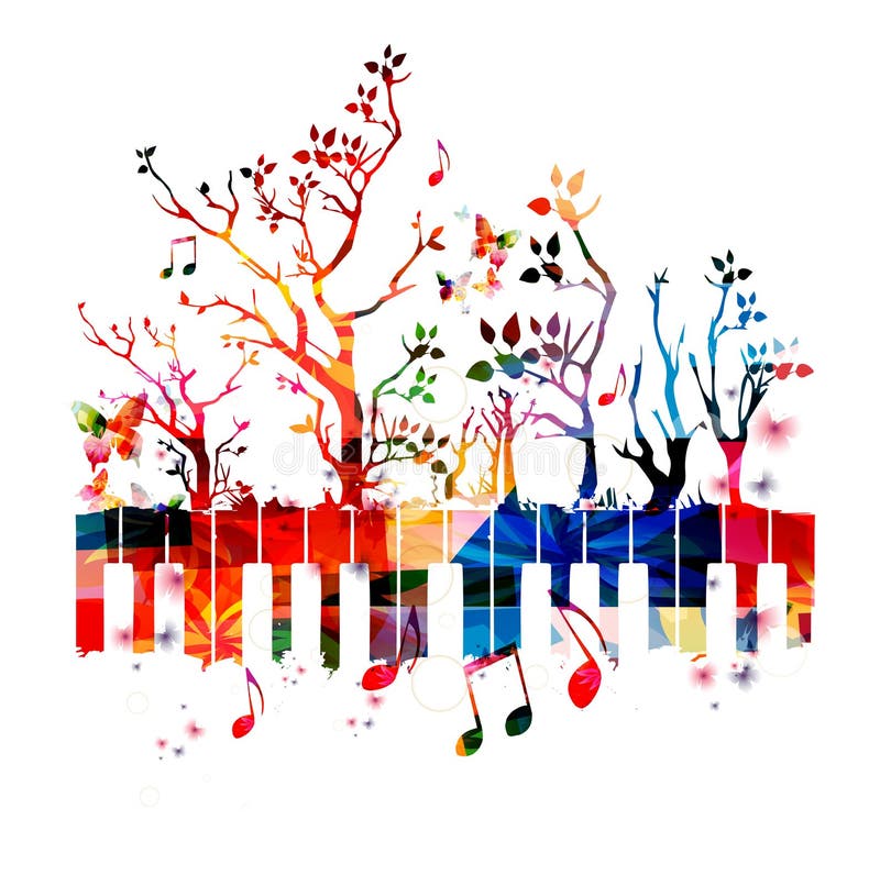 Colorful Piano Stock Illustrations – 11,911 Colorful Piano Stock ...