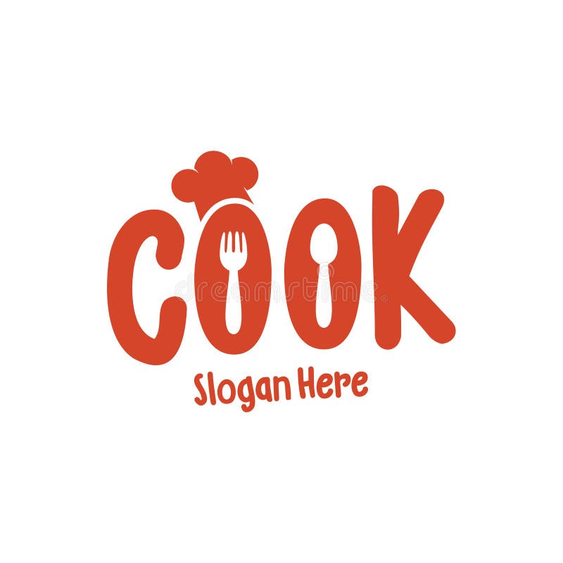 Logo for Cooking Company with Word Mark Style Stock Vector ...