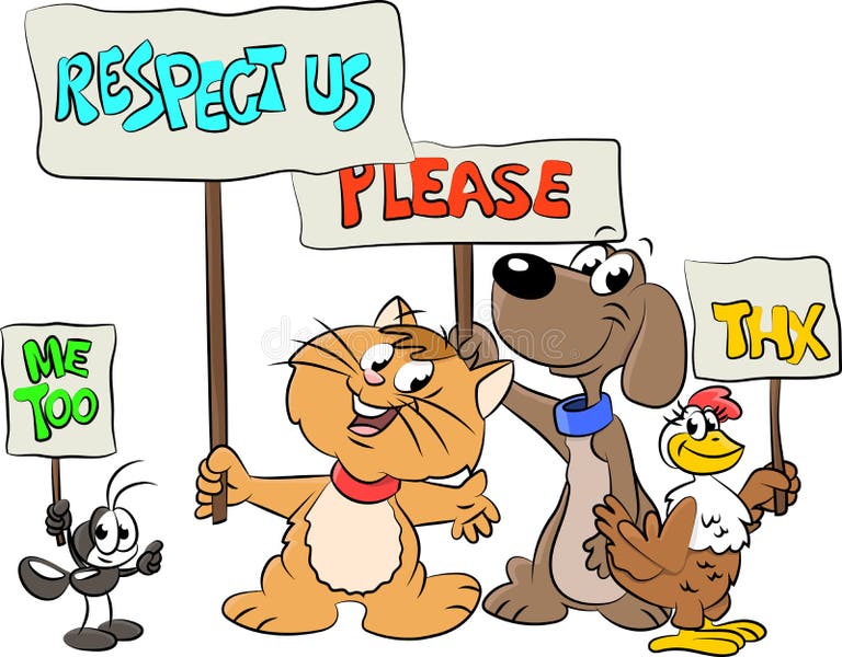 Cartoon Respect Stock Illustrations – 18,051 Cartoon Respect Stock ...