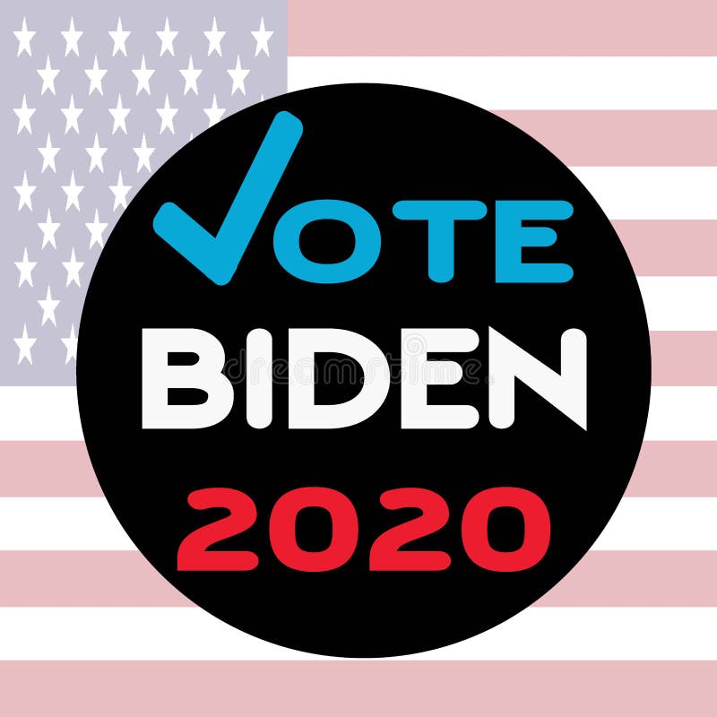 Vote for Joe Biden editorial stock image. Illustration of obama - 197331814