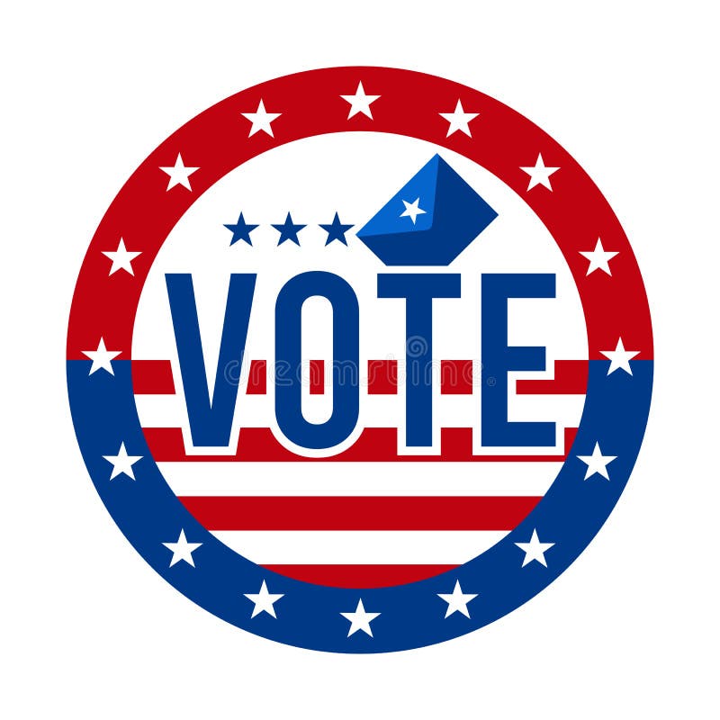 2020 Presidential Election Vote Badge - United States of America. USA ...
