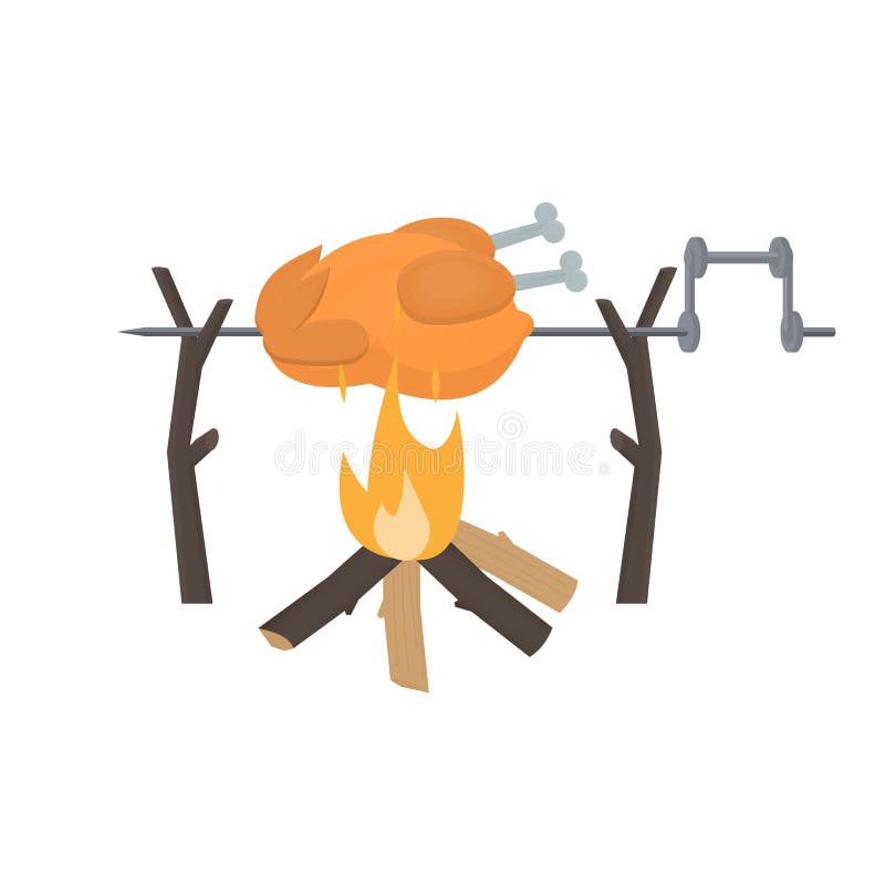 Spit Roast Stock Illustrations – 235 Spit Roast Stock Illustrations ...