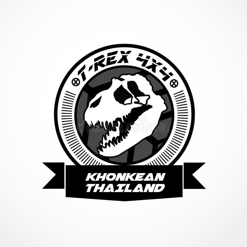 T-Rex Dinosaur Icon and Logo Creative Vector. Editorial Image ...