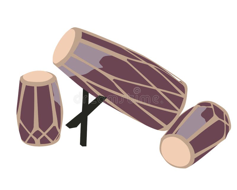 Salendro Kulanter Indonesian Traditional Music Instrument Stock Vector ...