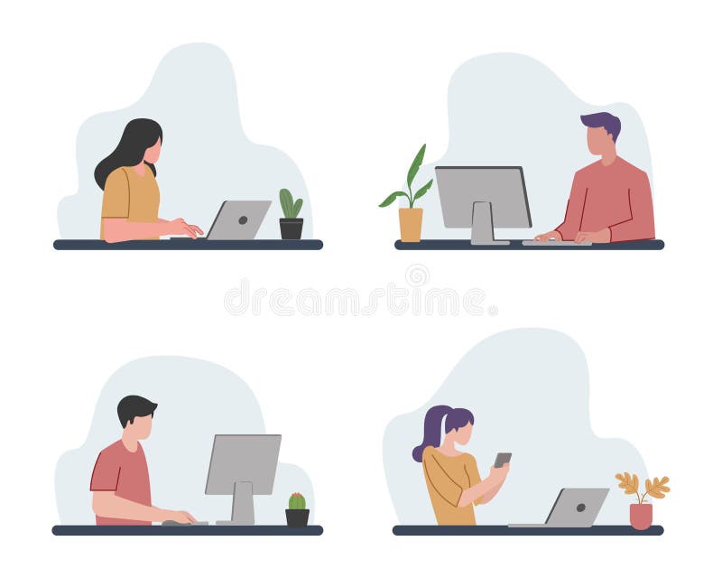 Focused Carpenter Work Stock Illustrations – 6 Focused Carpenter Work ...