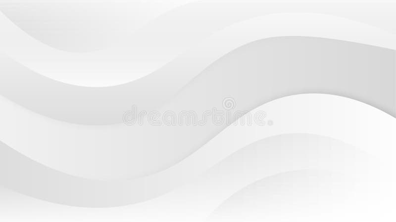 Vector Abstract Grey And White Background With Curves Pattern Stock ...
