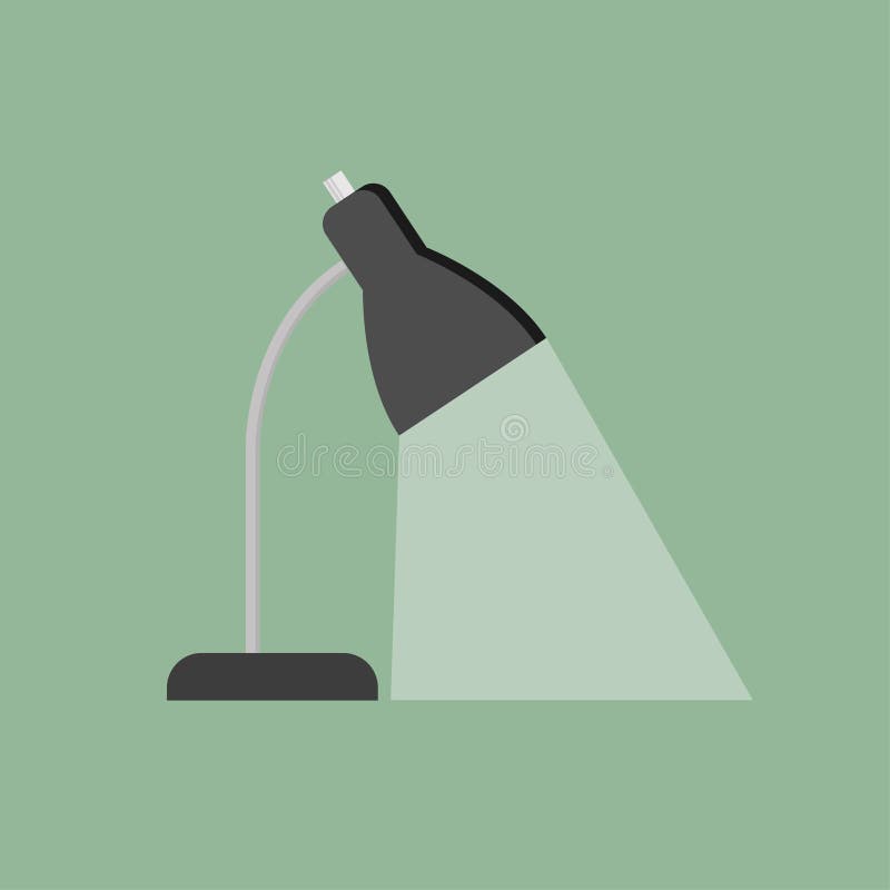 Basic RGB lamp stock vector. Illustration of hotel, long - 206973830