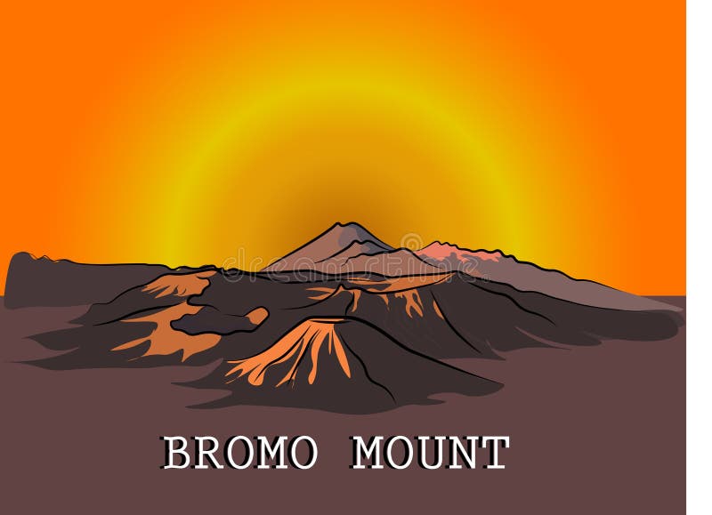 Mount Bromo Stock Illustrations – 147 Mount Bromo Stock Illustrations ...