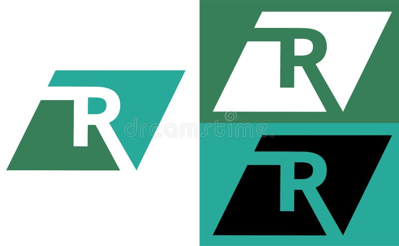 Logo Vector Graphic of Letter R Type Perfect for Logo Company or Icon ...