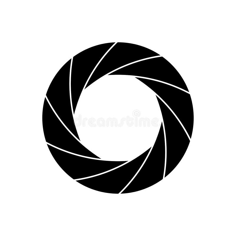 Aperture Vector Logo Photography Aperture Logo Stock Illustrations