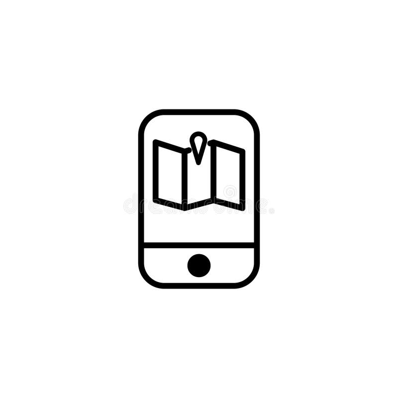 Logos, Symbols, Icons, Smartphones, Cellphones, Maps, Points ...