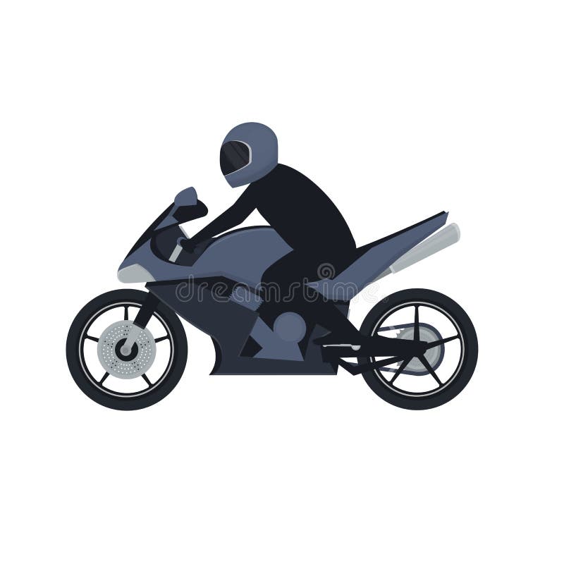 Motorcyclist Model Stock Illustrations – 225 Motorcyclist Model Stock ...
