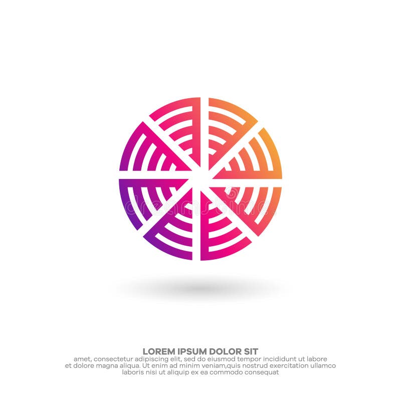 Trend Vector Abstract Logo Design Elements Stock Vector - Illustration ...