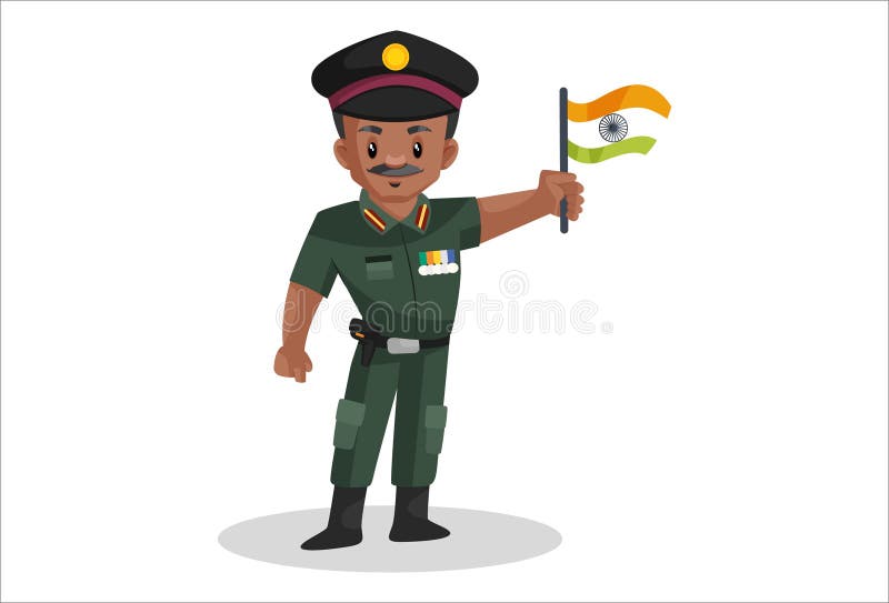 Indian Army Officer Stock Illustrations – 258 Indian Army Officer Stock ...