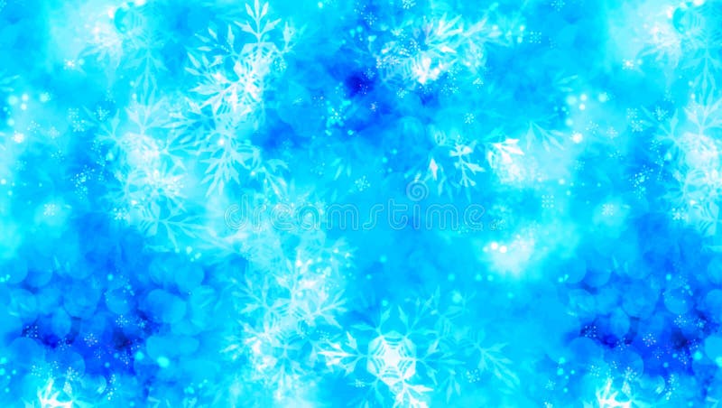 Snow Particle Design in Blue Color Texture Stock Illustration ...