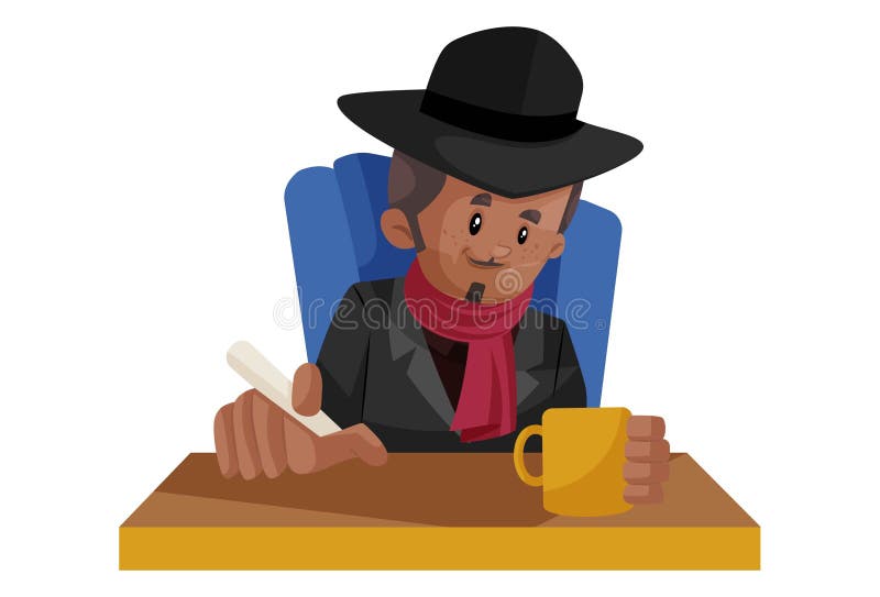 Don Vector Cartoon Illustration Stock Vector - Illustration of humor ...