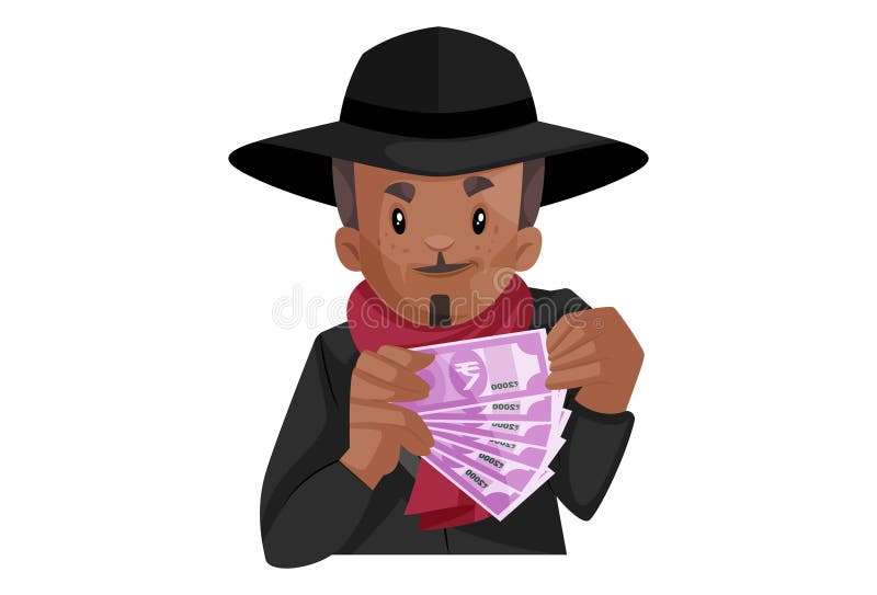 Don Vector Cartoon Illustration Stock Vector - Illustration of crime ...
