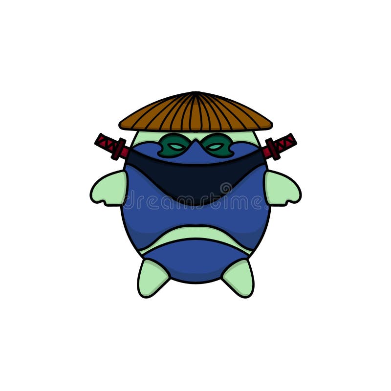 Cartoon Ninja Fish Stock Illustrations – 198 Cartoon Ninja Fish Stock ...