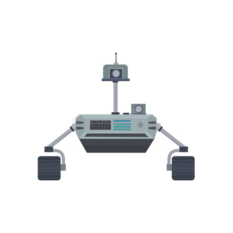 Mars Rover. Space Rover, Vector Illustration Stock Vector ...